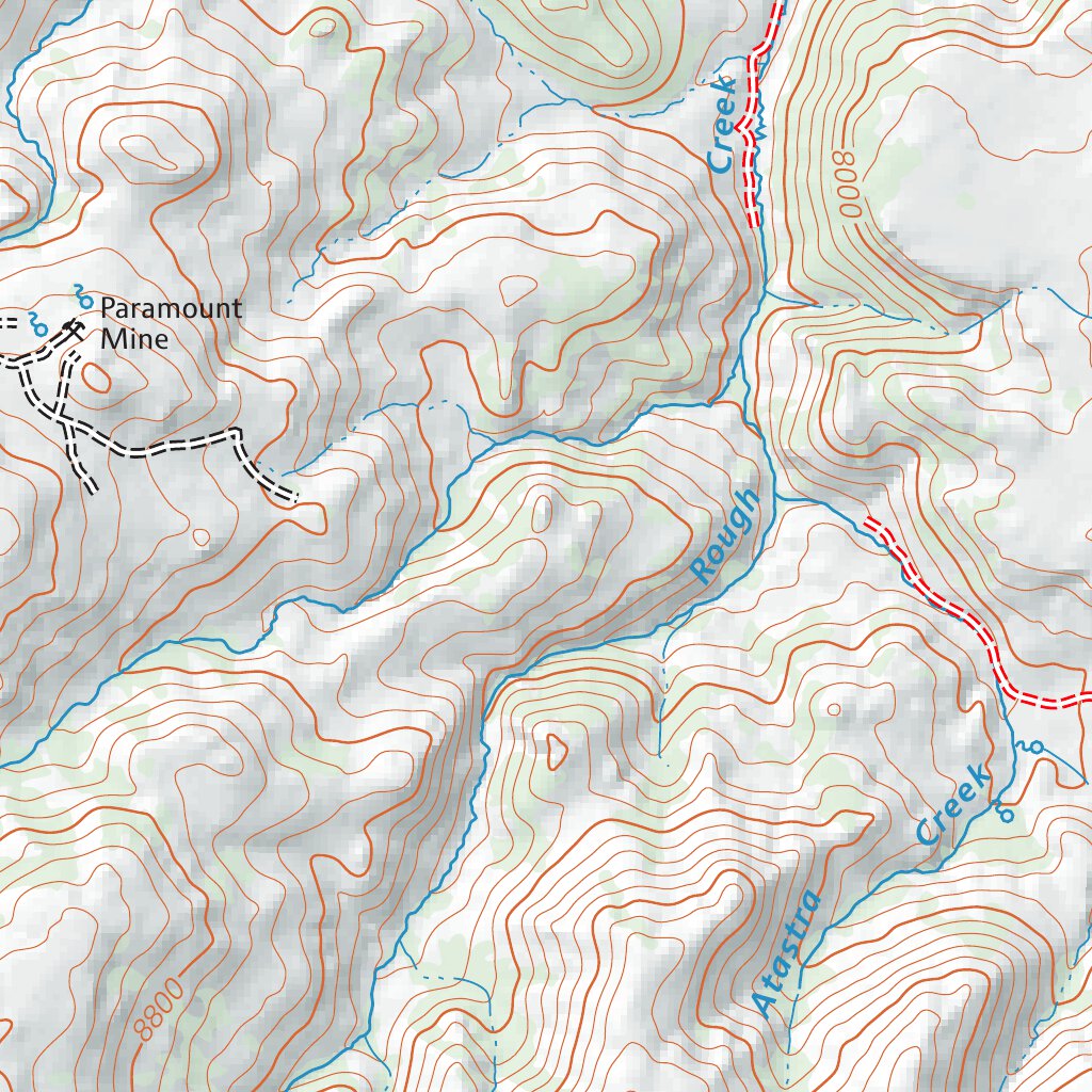Bodie Map by Tom Harrison Maps | Avenza Maps