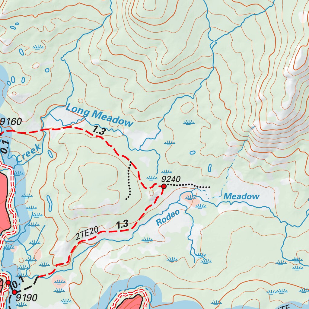 Dinkey Lakes Wilderness Map by Tom Harrison Maps | Avenza Maps