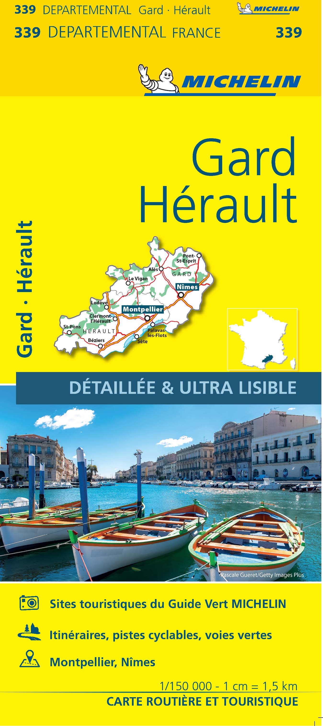 Gard, Hérault Map by Michelin | Avenza Maps