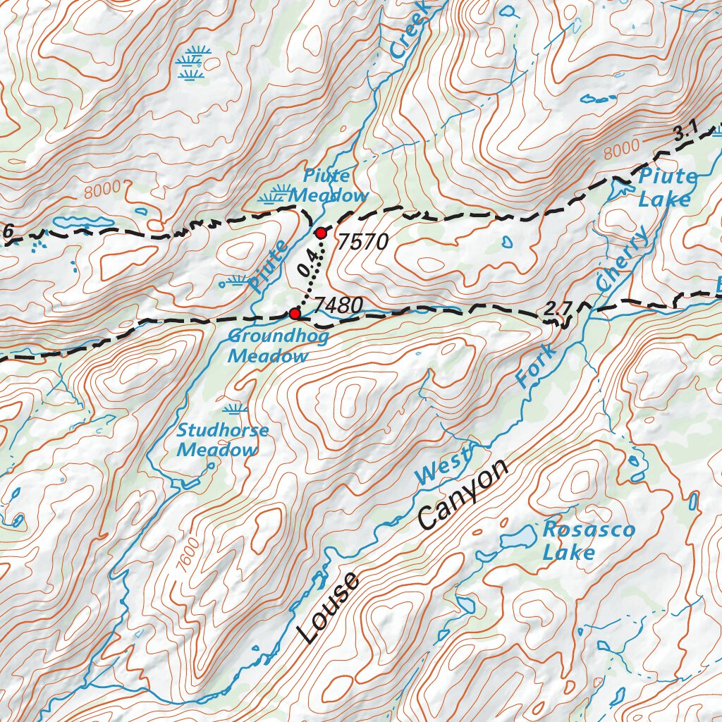Emigrant Wilderness Map by Tom Harrison Maps | Avenza Maps