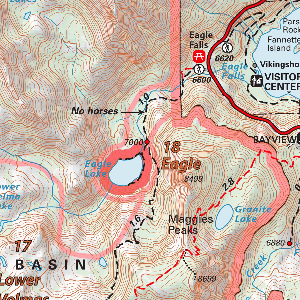 Desolation Wilderness Map by Tom Harrison Maps | Avenza Maps
