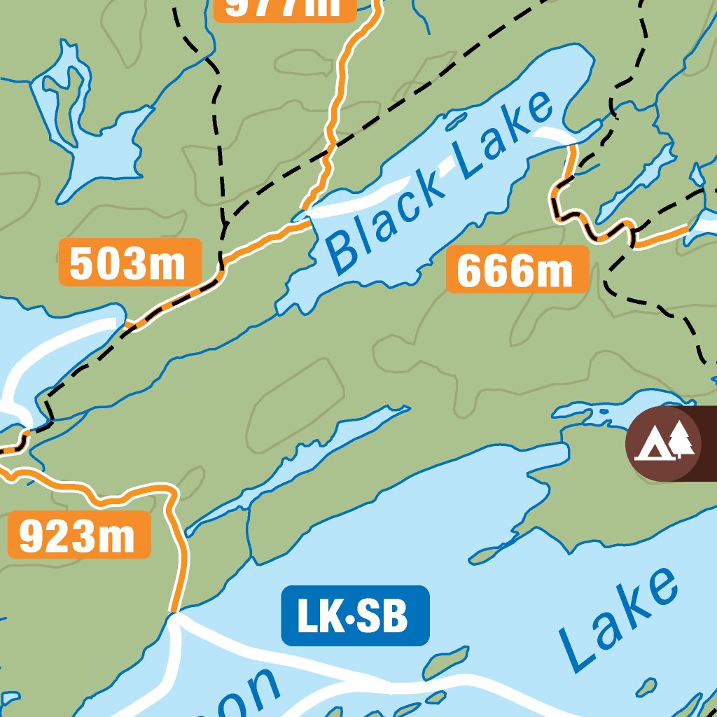 Frontenac Provincial Park Map Ontario by Backroad Mapbooks | Avenza Maps