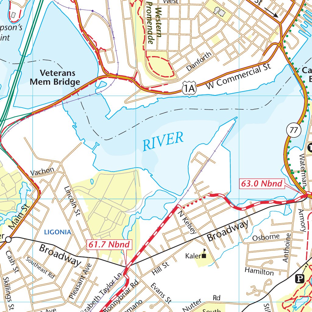 Greater Portland Urban Trail Map 2022 by Map Adventures LLC | Avenza Maps