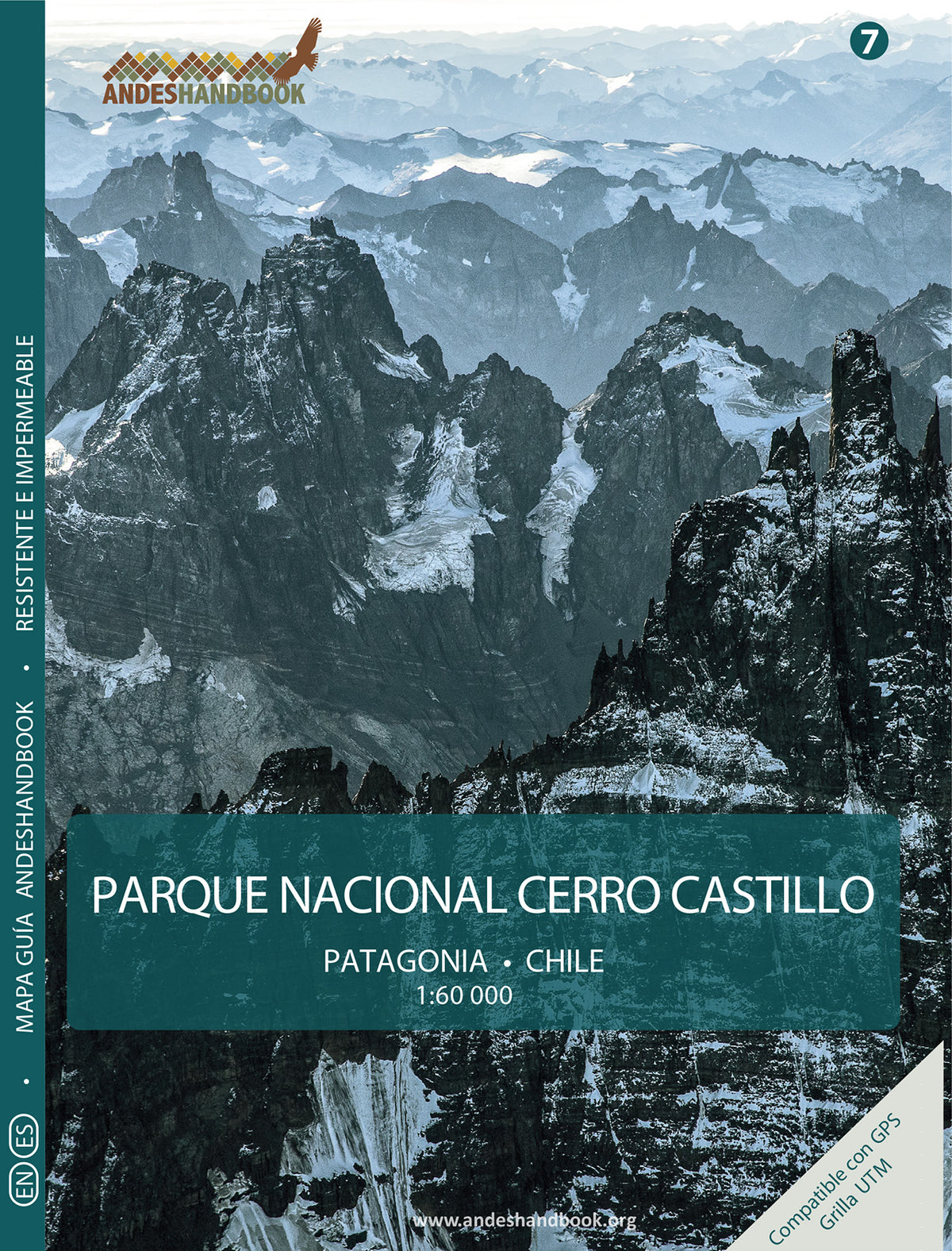 Parque Nacional Cerro Castillo - Mapa Guía Andeshandbook Map by ...