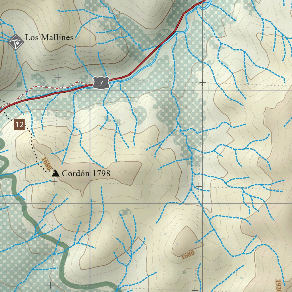 Parque Nacional Cerro Castillo - Mapa Guía Andeshandbook Map by ...