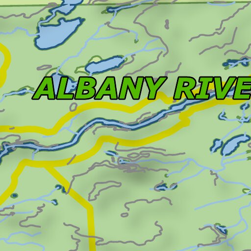 Ontario Nature Reserve: Albany River Part 3 Map by Xavier Maps | Avenza ...