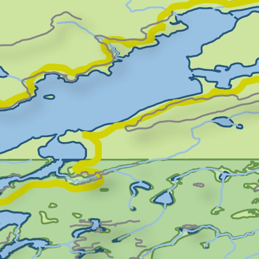 Ontario Nature Reserve: Albany River Part 7 Map by Xavier Maps | Avenza ...