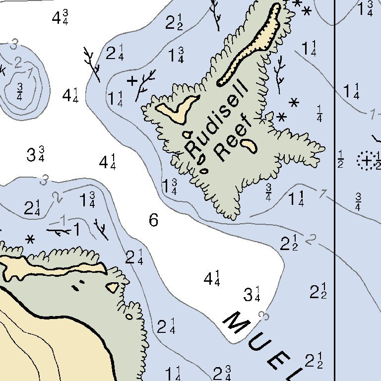 Inanudak And Nikolski Bays River And Mueller Coves Map by National ...