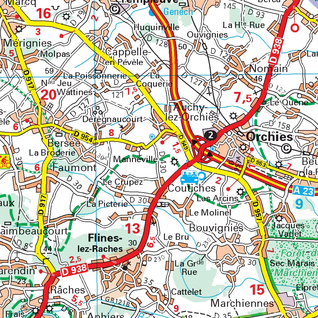 Nord Map by Michelin | Avenza Maps