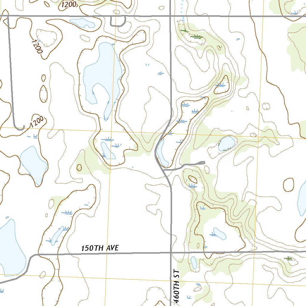 Flom NE, MN (2022, 24000-Scale) Map by United States Geological Survey ...