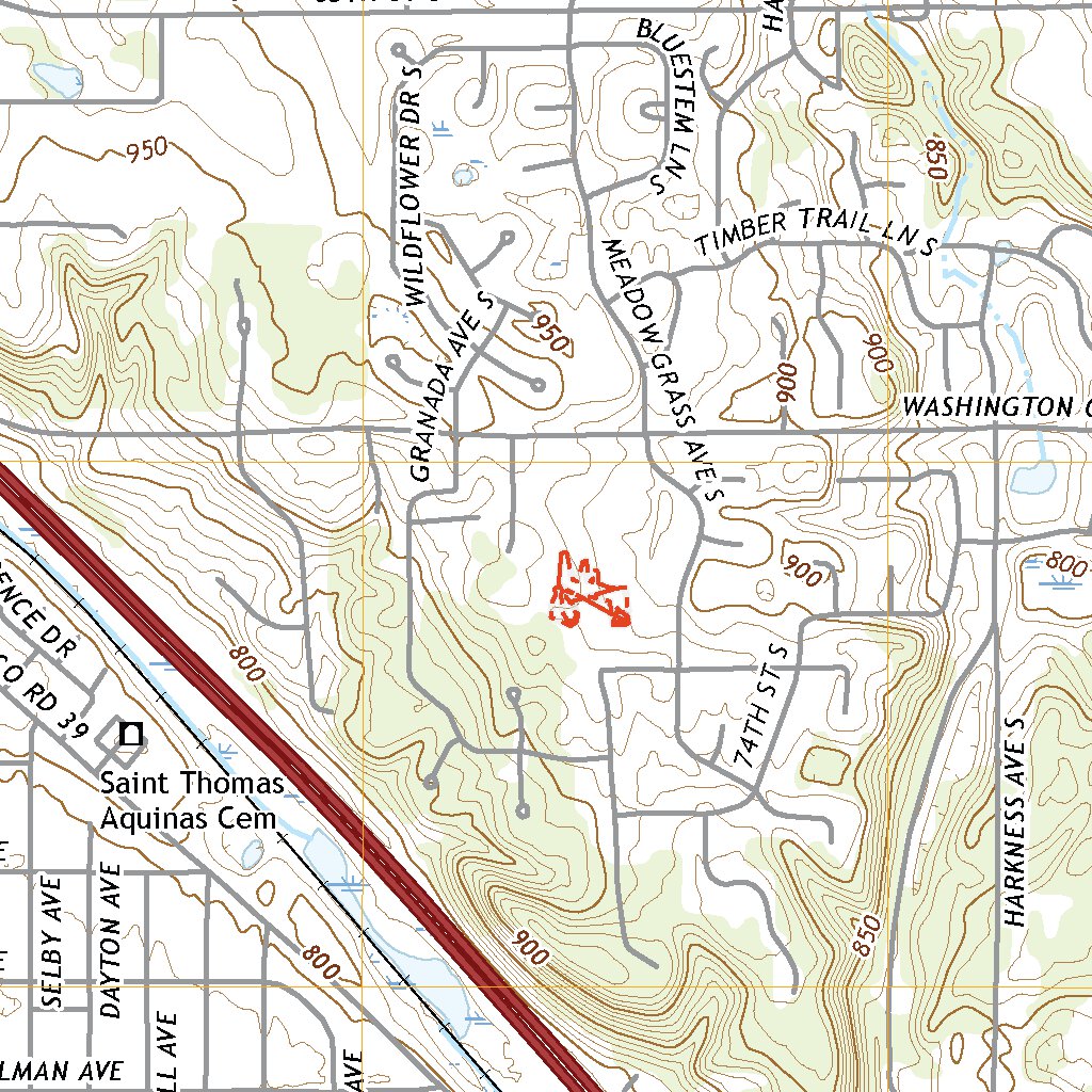 Saint Paul Park, MN (2022, 24000-Scale) Map by United States Geological ...