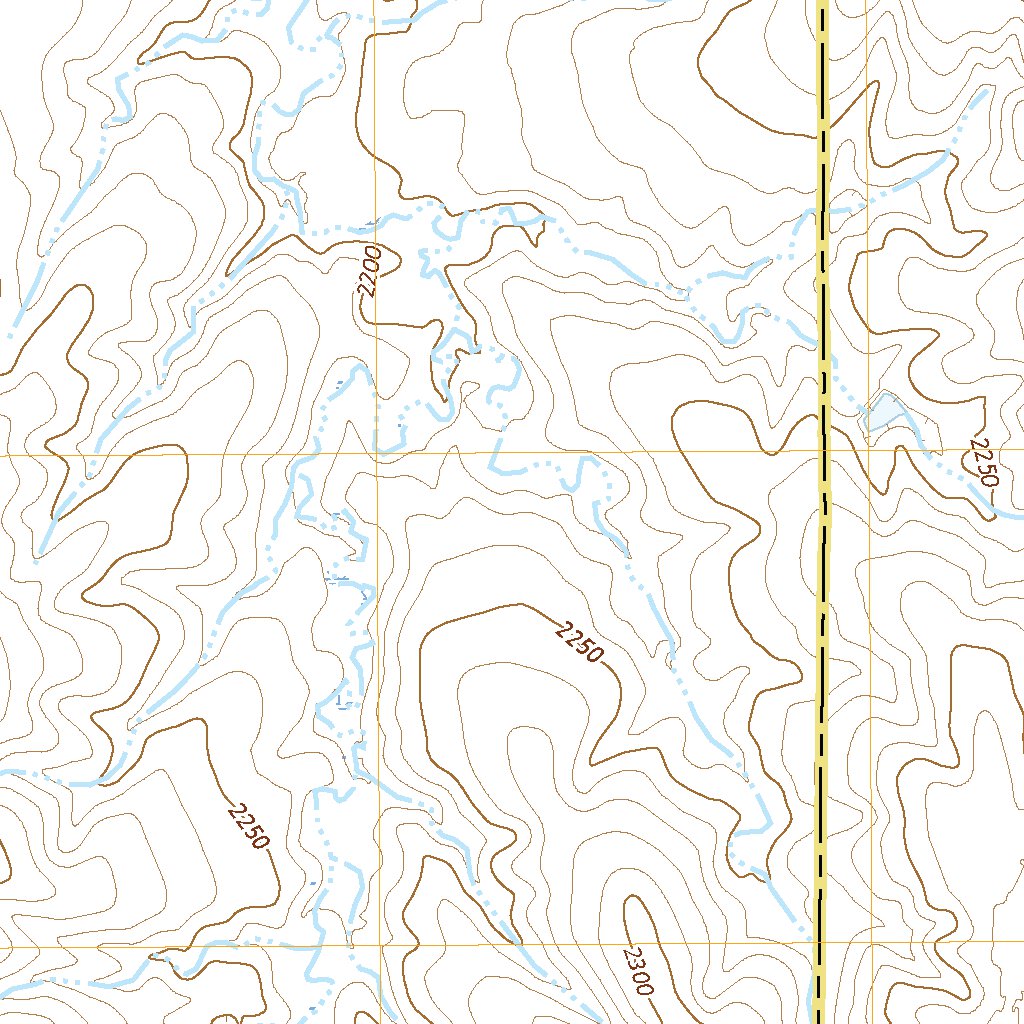 Alexander, KS (2022, 24000-Scale) Map by United States Geological ...