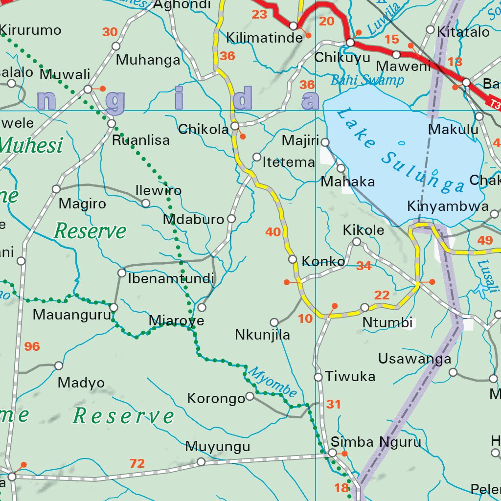 Tanzanie-Zanzibar / Tanzania-Zanzibar Map by Michelin | Avenza Maps