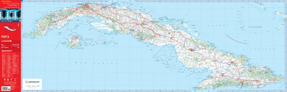Cuba Map by Michelin | Avenza Maps