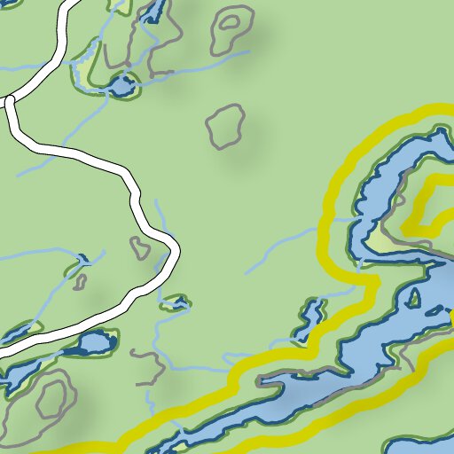 Ontario Provincial Park: Ivanhoe Lake Part 2 Map by Xavier Maps ...