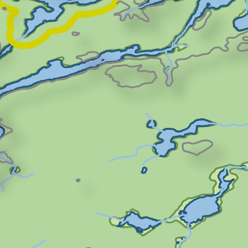 Ontario Nature Reserve: Obonga-Ottertooth Part 2 Map by Xavier Maps ...