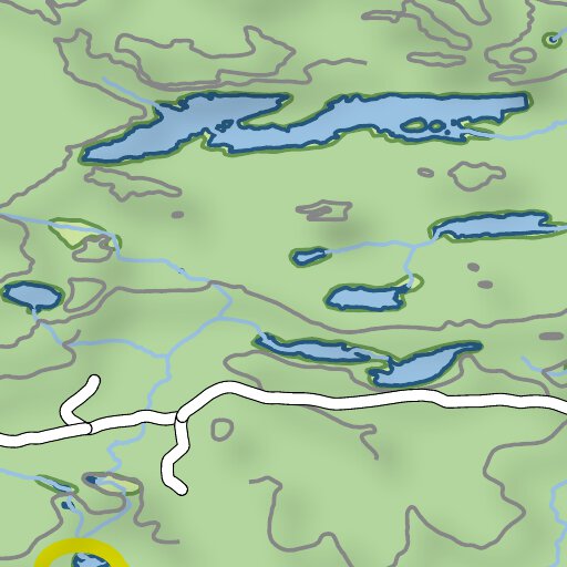 Ontario Nature Reserve: Obonga-Ottertooth Part 3 Map by Xavier Maps ...