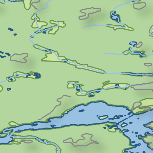 Ontario Provincial Park: Quetico Part 1 Map by Xavier Maps | Avenza Maps