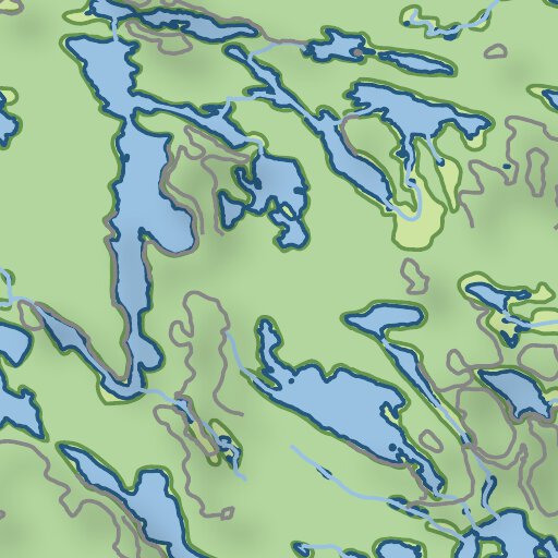 Ontario Provincial Park: Quetico Part 4 Map by Xavier Maps | Avenza Maps