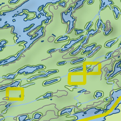 Ontario Provincial Park: Quetico Part 6 Map by Xavier Maps | Avenza Maps