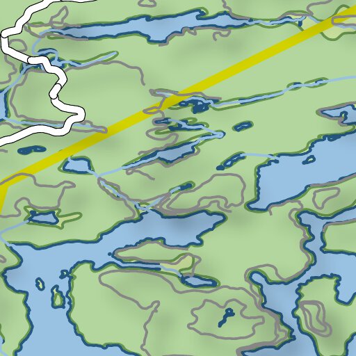 Ontario Provincial Park: Quetico Part 13 Map by Xavier Maps | Avenza Maps