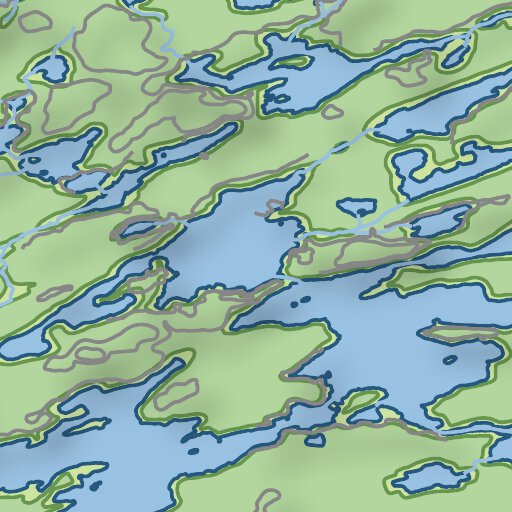 Ontario Provincial Park: Quetico Part 5 Map by Xavier Maps | Avenza Maps