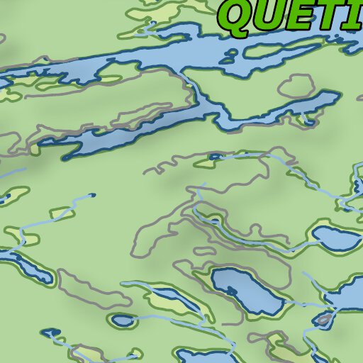 Ontario Provincial Park: Quetico Part 11 Map by Xavier Maps | Avenza Maps