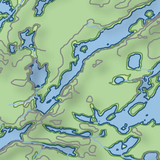 Ontario Provincial Park: Quetico Part 17 Map by Xavier Maps | Avenza Maps