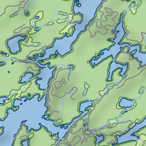 Ontario Provincial Park: Quetico Part 17 Map by Xavier Maps | Avenza Maps