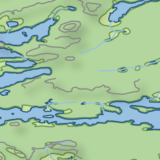Ontario Provincial Park: Quetico Part 14 Map by Xavier Maps | Avenza Maps