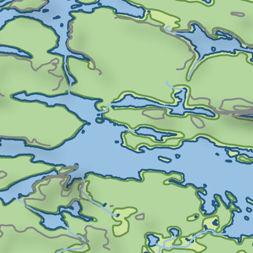 Ontario Provincial Park: Quetico Part 16 Map by Xavier Maps | Avenza Maps