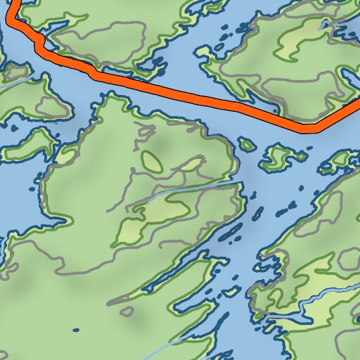 Ontario Provincial Park: Quetico Part 18 Map by Xavier Maps | Avenza Maps