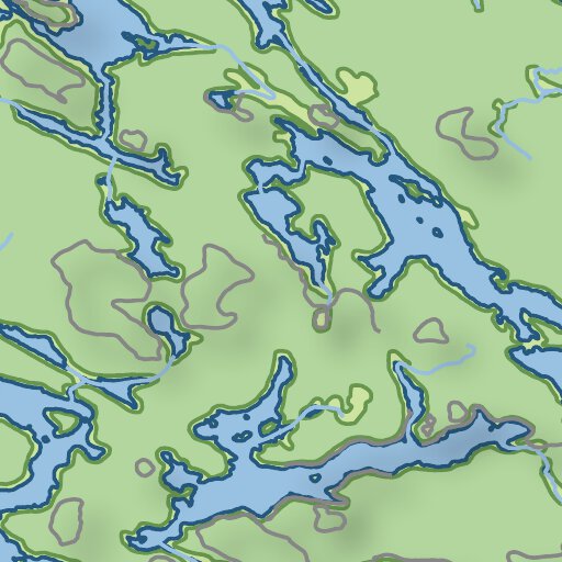 Ontario Provincial Park: Quetico Part 19 Map by Xavier Maps | Avenza Maps