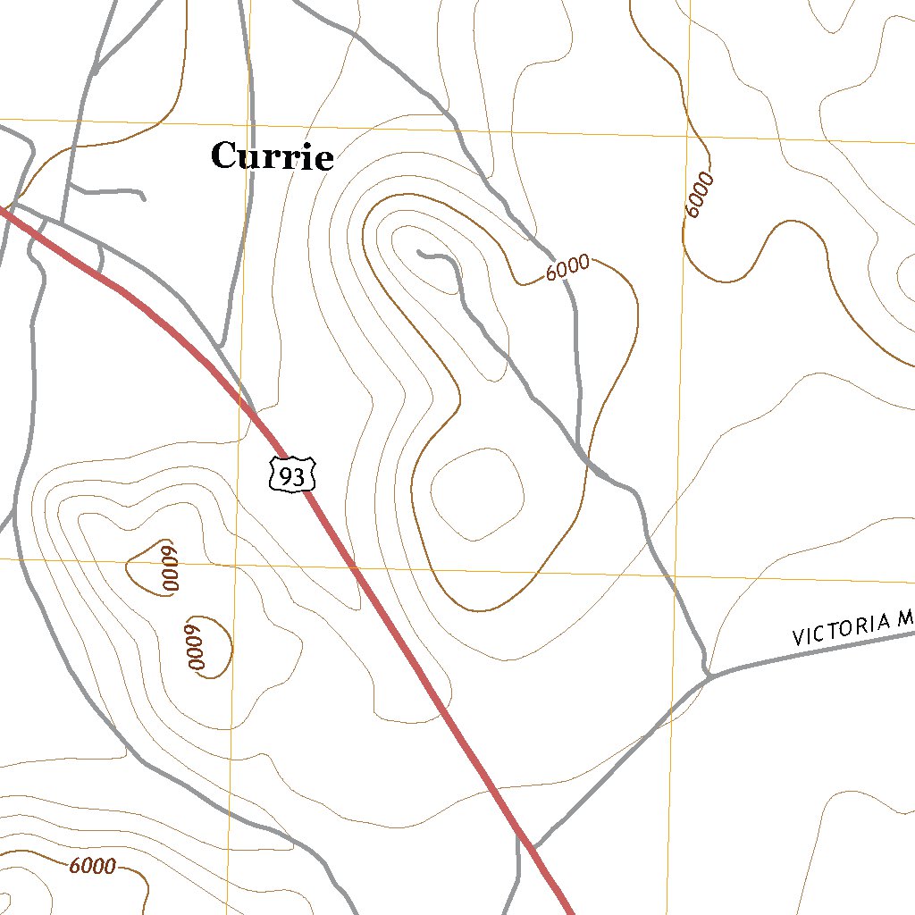 Currie, NV (2021, 24000-Scale) Map by United States Geological Survey ...