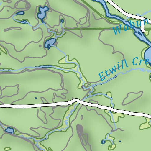 Ontario Provincial Park: Makobe-Grays River Map by Xavier Maps | Avenza ...