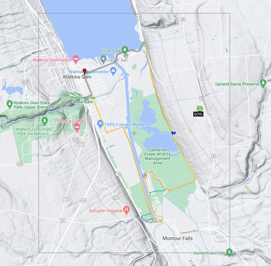 QCML - Watkins Glen Map by Finger Lakes Trail Conference | Avenza Maps