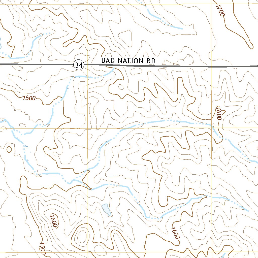 Big Bend Dam SE, SD (2021, 24000-Scale) Map by United States Geological ...