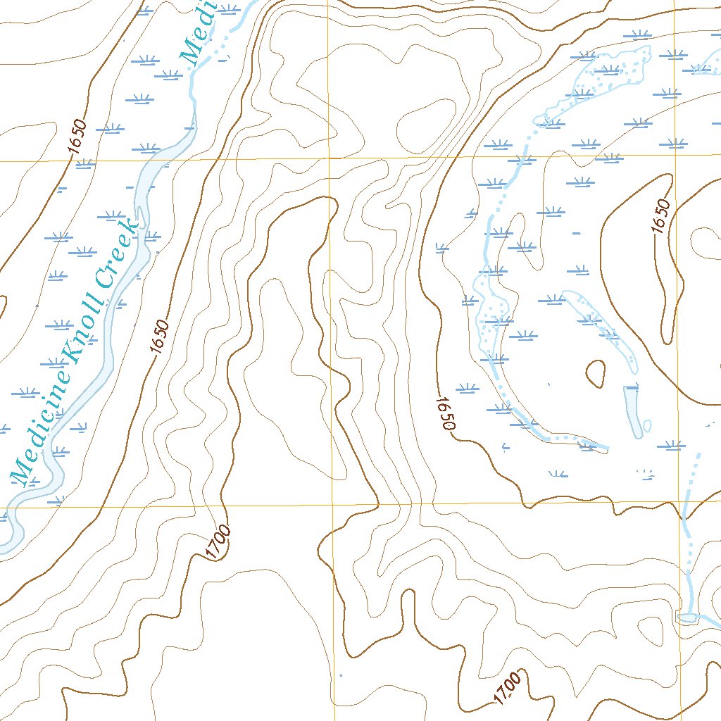 Blunt SE, SD (2021, 24000-Scale) Map by United States Geological Survey ...