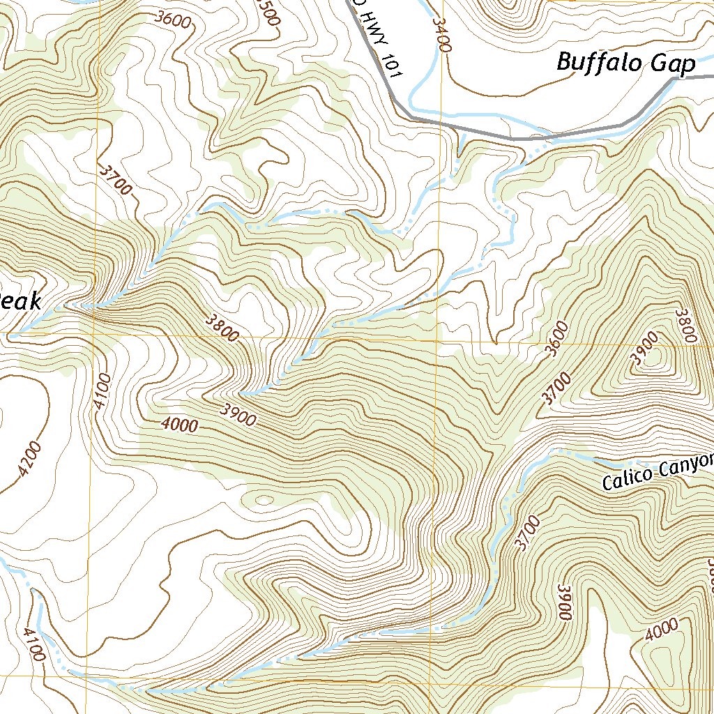 Boland Ridge, SD (2021, 24000-Scale) Map by United States Geological ...