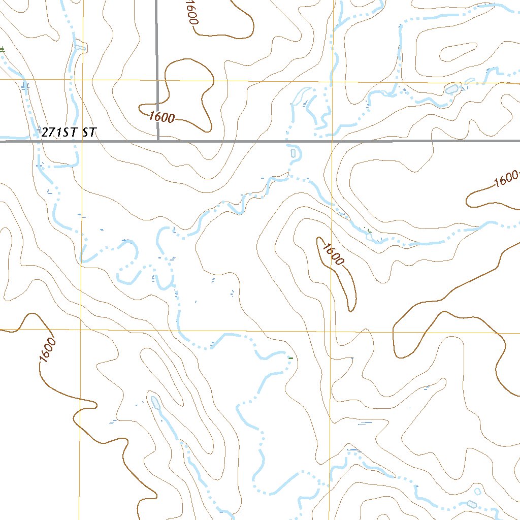 Corsica Lake, SD (2021, 24000-Scale) Map by United States Geological ...
