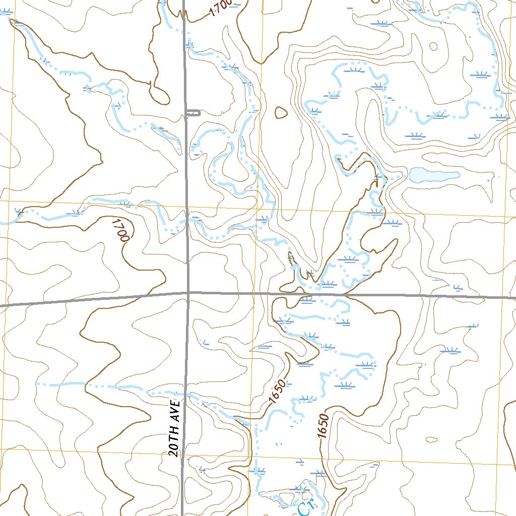 Elkton, SD (2021, 24000-Scale) Map by United States Geological Survey ...