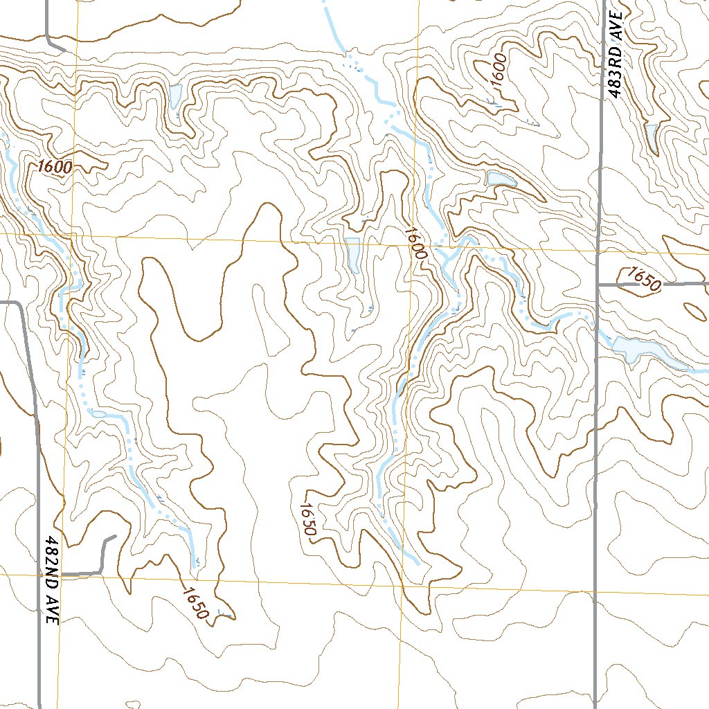 Flandreau, SD (2021, 24000-Scale) Map by United States Geological ...