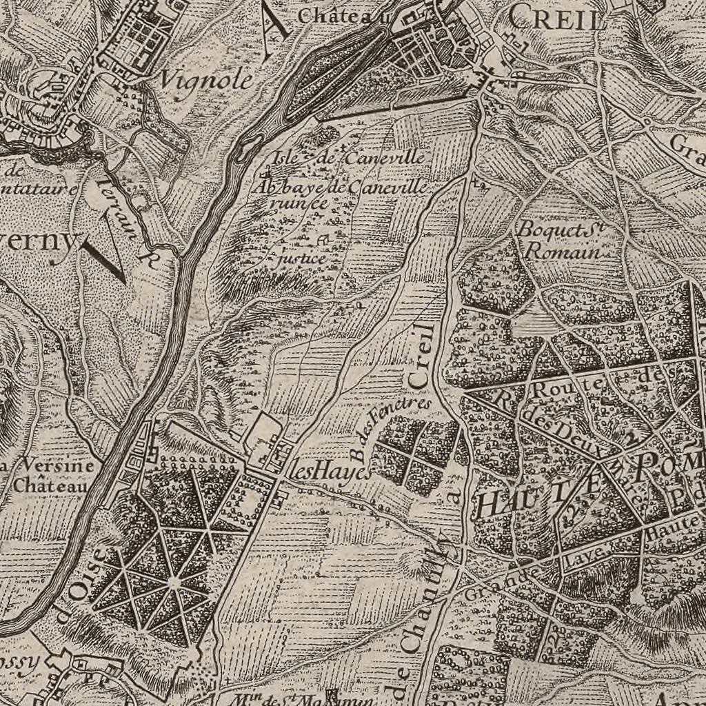 CHANTILLY 1724 Map by RAFAELA 1777 | Avenza Maps