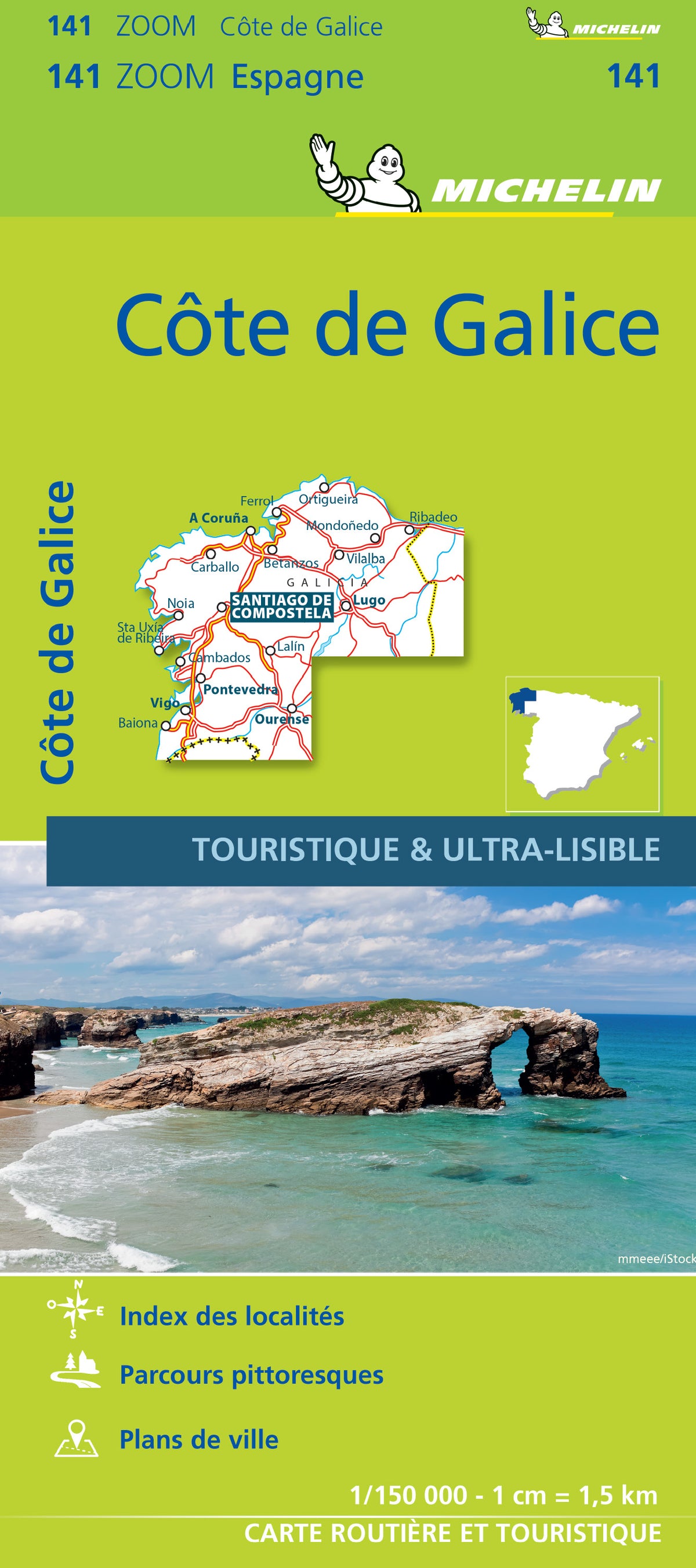 Côte De Galice Map by Michelin | Avenza Maps