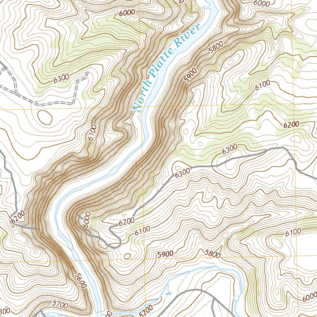 Pathfinder Dam, WY (2021, 24000-Scale) Map by United States Geological ...