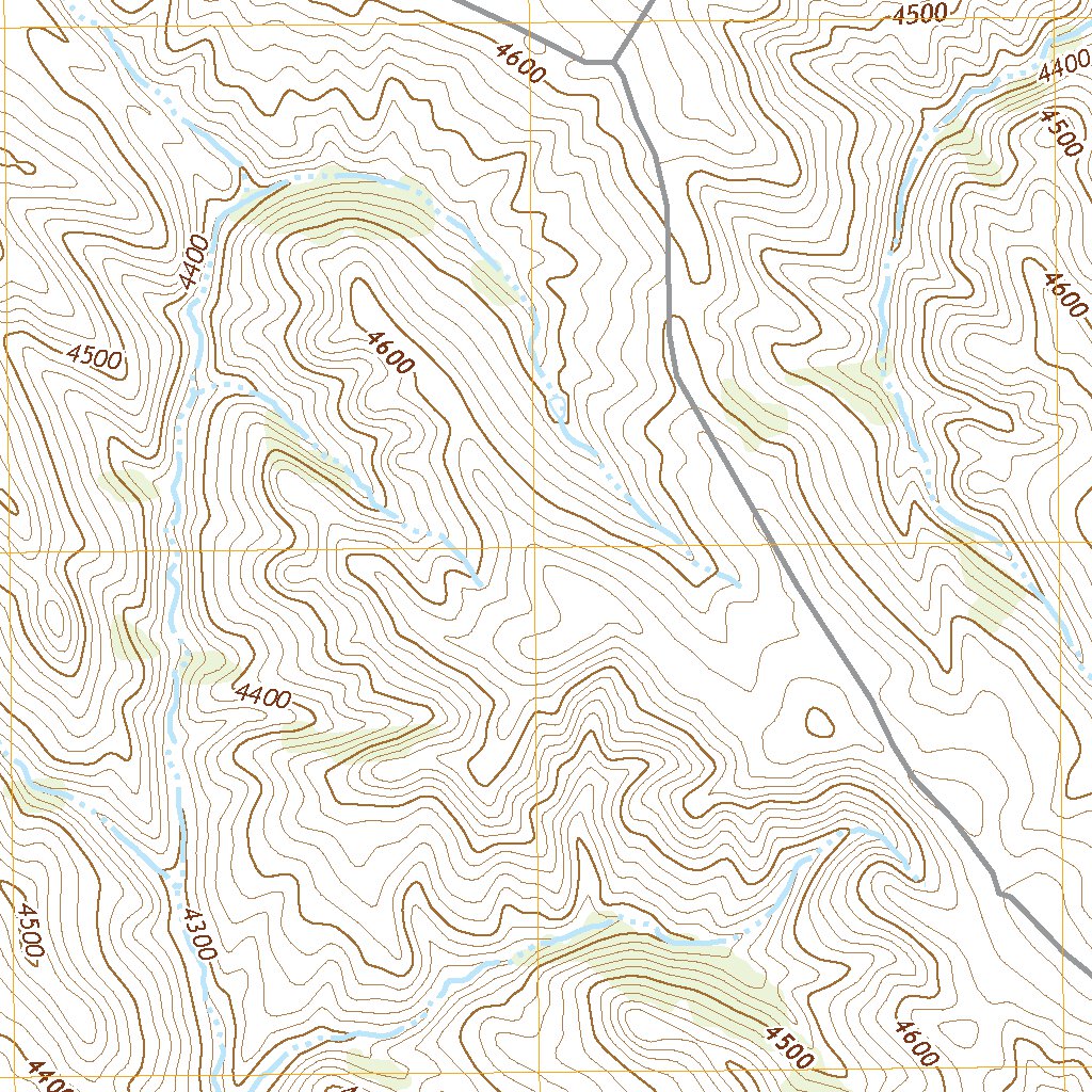 Truman Draw, WY (2021, 24000-Scale) Map by United States Geological ...