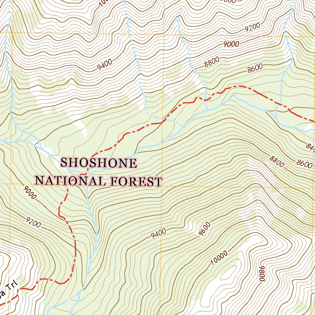 Thorofare Buttes, WY (2021, 24000-Scale) Map by United States ...
