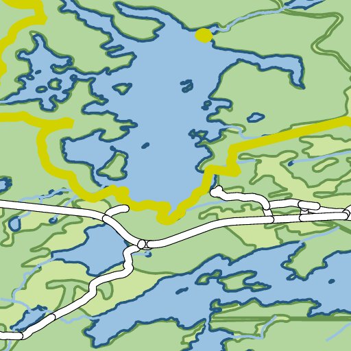 Ontario Nature Reserve: Eagle-Dogtooth Part 1 Map by Xavier Maps ...