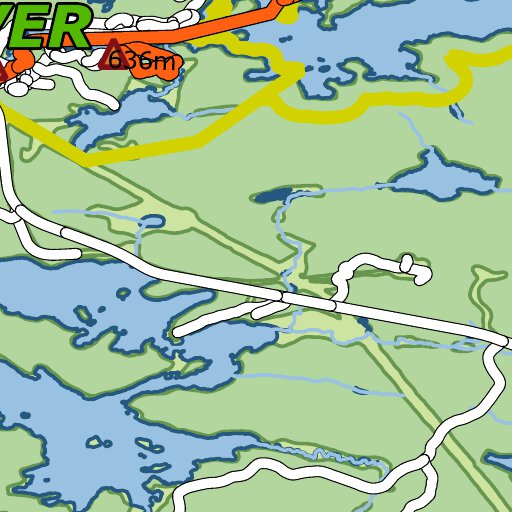Ontario Nature Reserve: Eagle-Dogtooth Part 1 Map by Xavier Maps ...