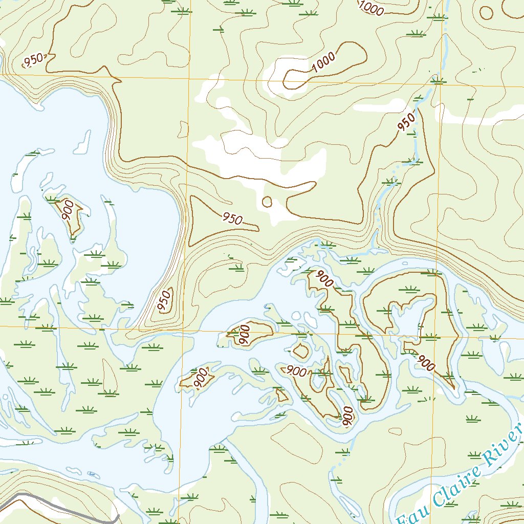 Lake Eau Claire East, WI (2022, 24000-Scale) Map by United States ...